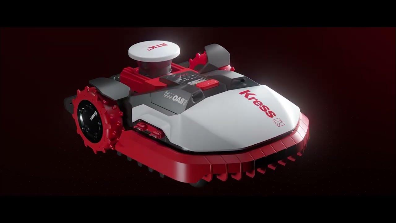 Kress Mega RTK Robots tondeuses FR - YouTube