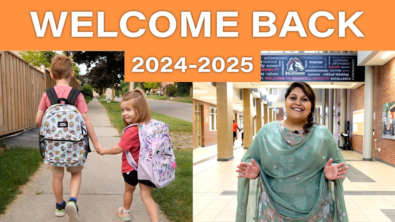 Welcome Back to School 2024-2025 - YouTube