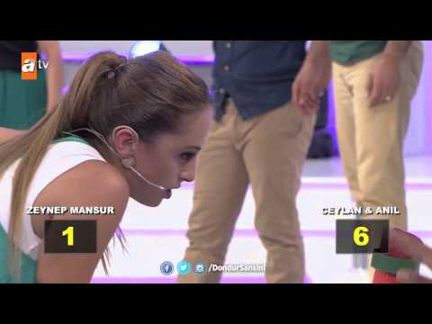 Döndür Şansını 21.Bölüm - Zeynep Mansur Elma Savaşı
