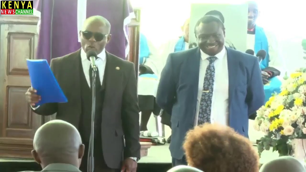 RAILA SENDS MP OLUOCH TO MEET RUTO AND PAY TRIBUTE TO KJ FATHER - YouTube