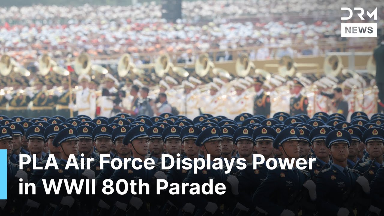 Thousands of PLA Air Force Troops March in China’s WWII Parade | AQ1G ...