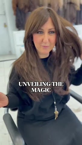 Before and After Fortune Wigs Hair Extensions, and Make-over. Black ...