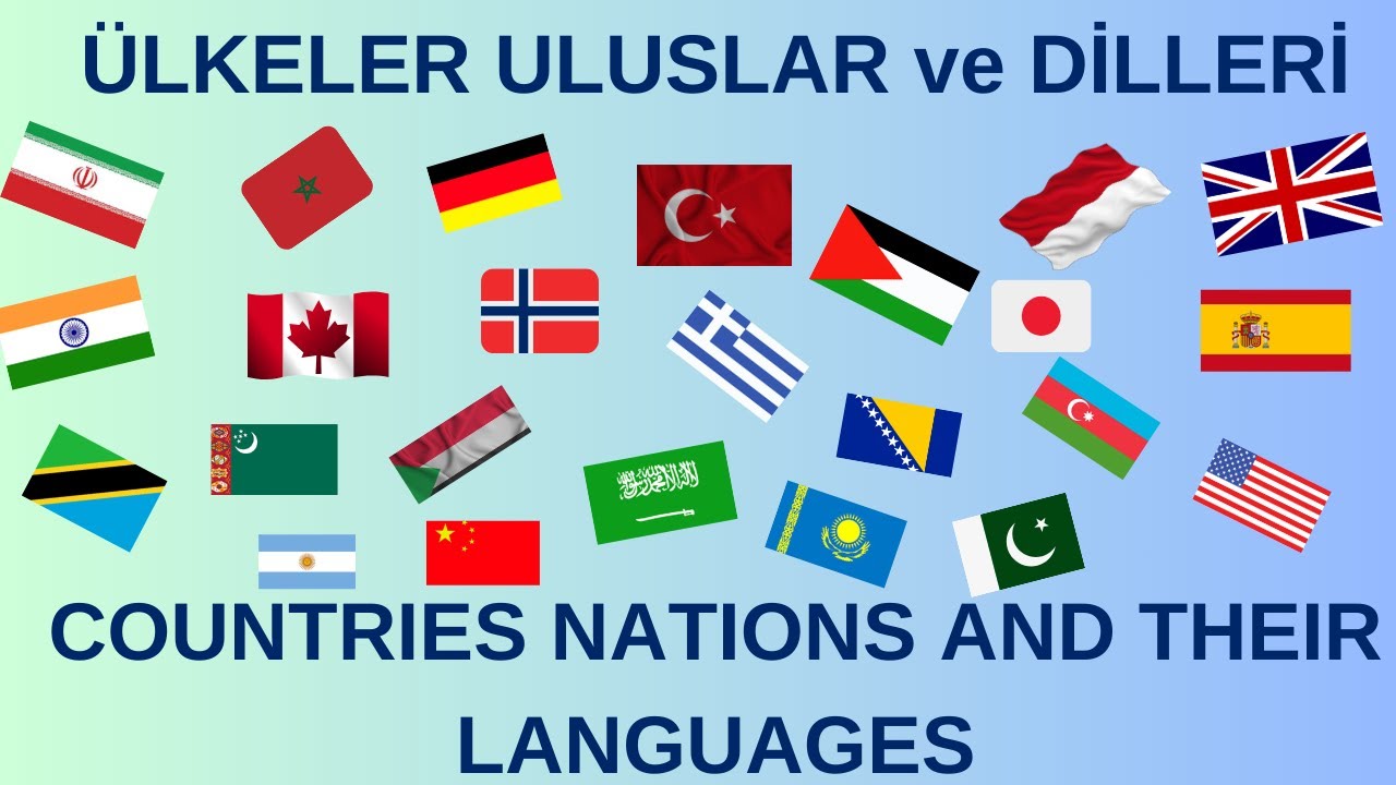 How to Say Country Names, Nationalities and Languages in Turkish With ...