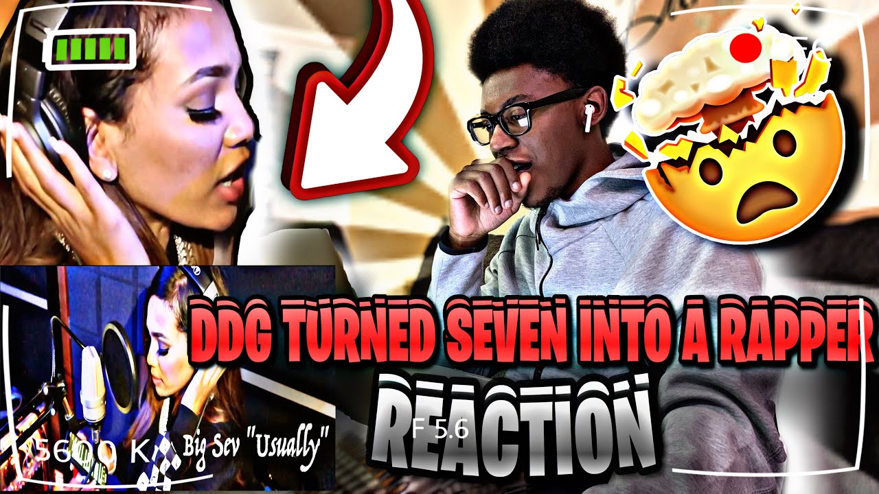DDG TURNED SEVEN INTO A RAPPER FOR 24 HOURS | REACTION VIDEO SEVEN GOT ...