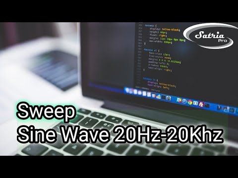 Signal Sine Wave Sweep 20Hz-20Khz For Speaker Burning Speaker Test ...