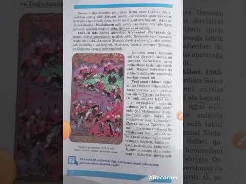 8 sinif Az tarixi-1.Azərbaycan ərazilərinin Osmanlı tərəfindən işğalı