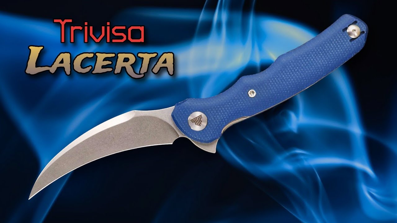 NEW! Trivisa Lacerta Pikal Flipper Blade Design by Tiguass! - YouTube
