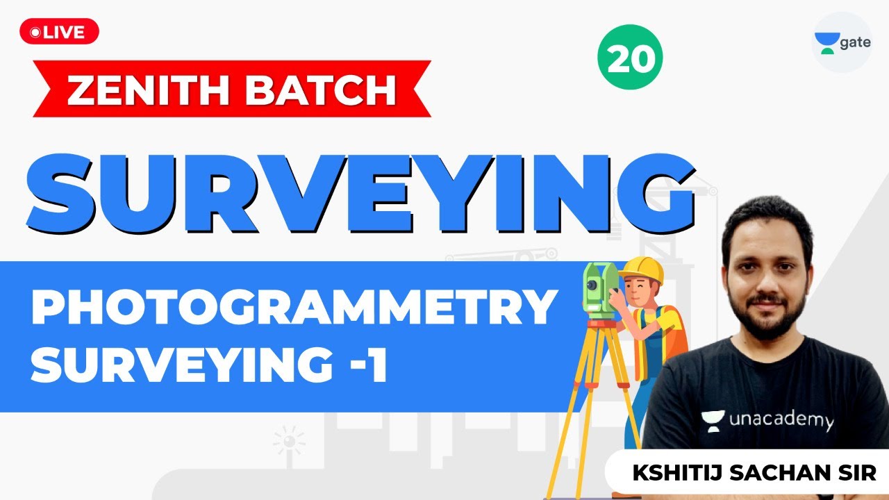 Photogrammetry Surveying- I | Surveying | Lec 20 | Surveying | GATE/ESE ...