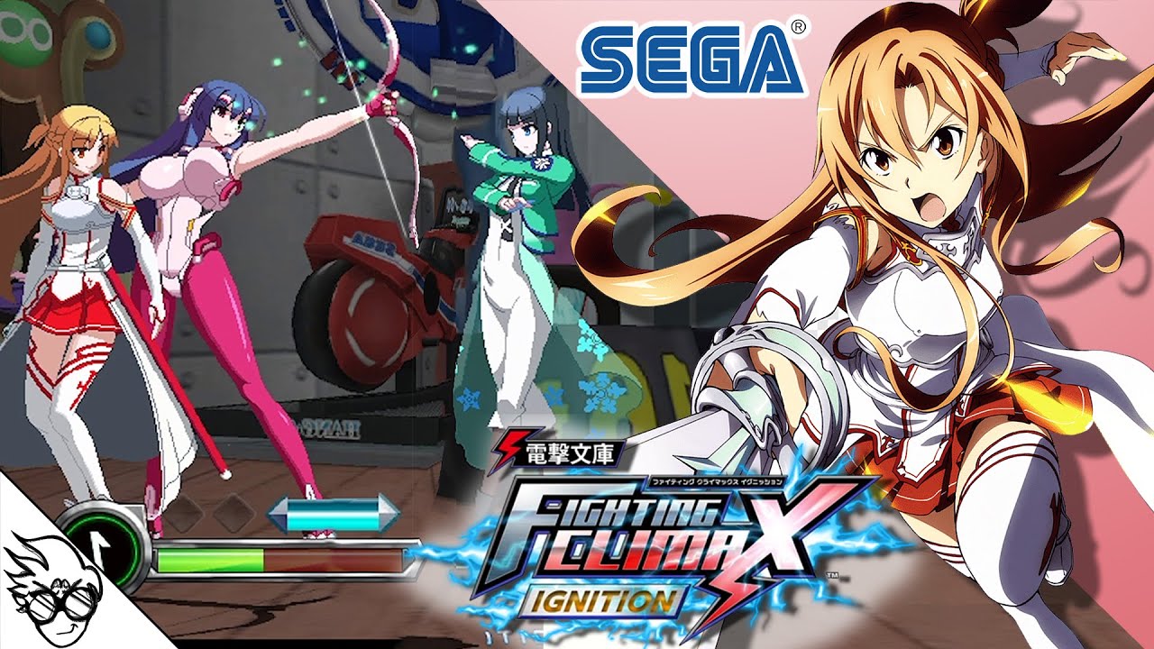 Dengeki Bunko: Fighting Climax Ignition (Arcade/2015) - Asuna [Playthrough/LongPlay](電撃文庫: 結城 ...