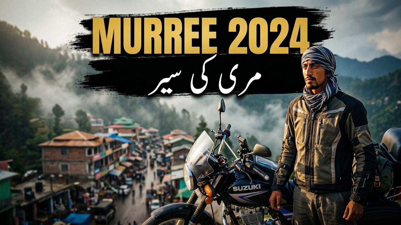 Murree Phagwari Main Bazar beautifull Murree Bike Adventure 2024 - YouTube