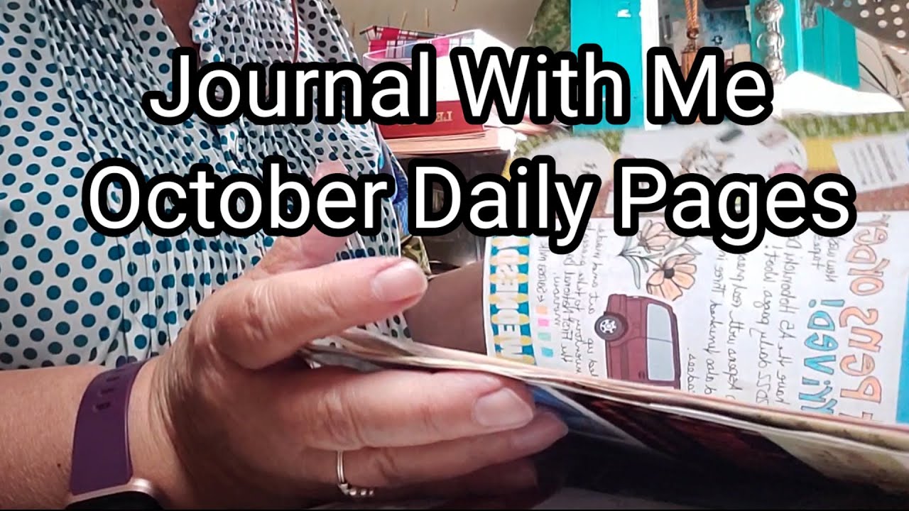 Journal With Me October Daily Pages - YouTube