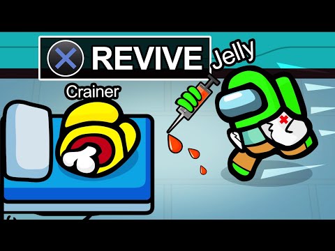 REVIVING CREWMATES In AMONG US! (*NEW* DOCTOR ROLE)