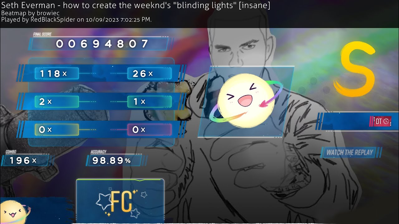 osu! | Seth Everman - how to create the weeknd's blinding lights | 5.58 ...