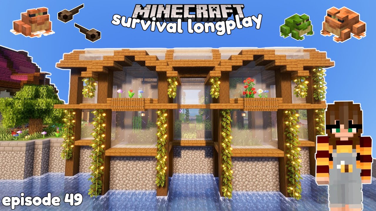 Minecraft 1.21 survival longplay - frog sanctuary | episode 49 (no ...