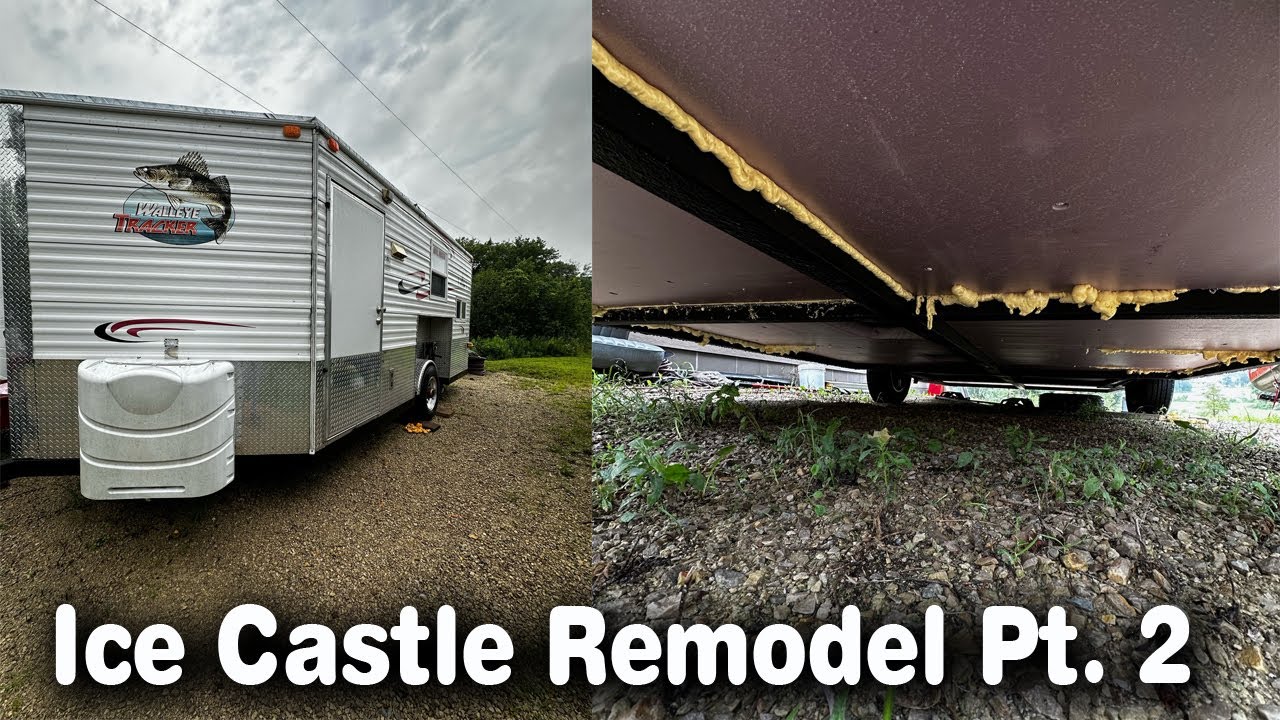 DIY Ice Castle Insulated Floor (Ice Castle Remodel Pt. 2) - YouTube