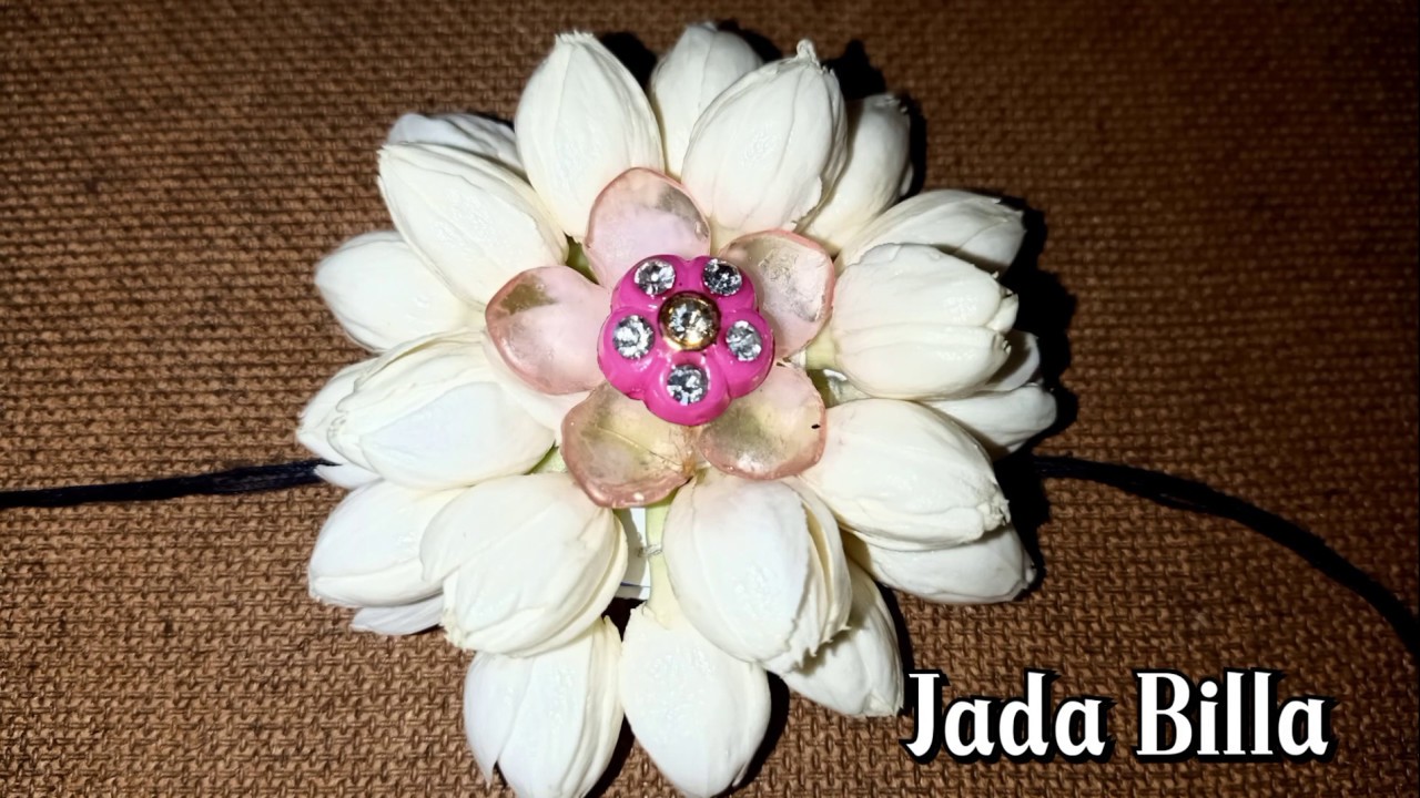 Make Jada Billa with Jasmine | Malle puvvulu tho Jada Billa | Hair ...