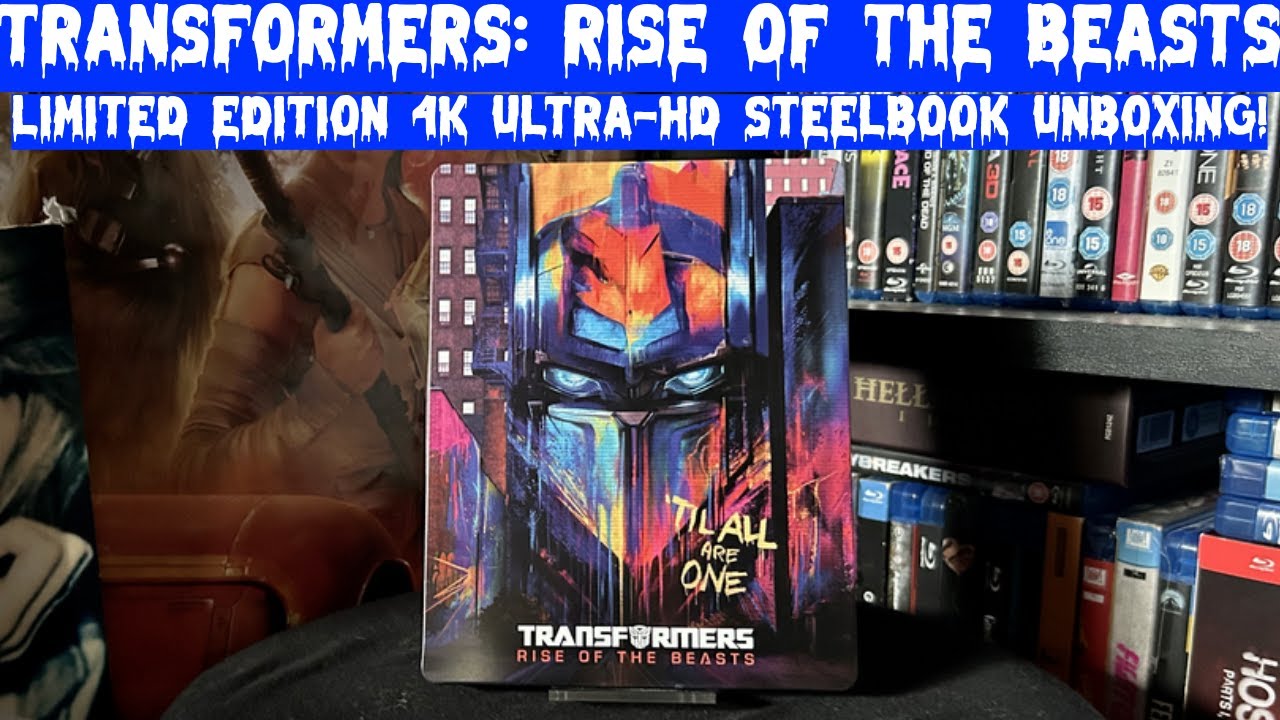 Transformers: Rise of the Beasts Limited Edition 4K Ultra-HD Steelbook ...