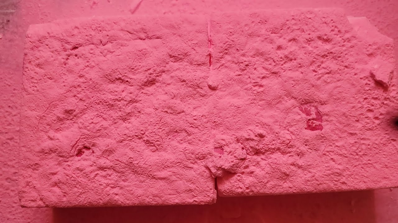 Fresh block holi powder| Pink holi powder| 💓💓🌺🌷🌸🧁🍨|ASMR|#3 - YouTube