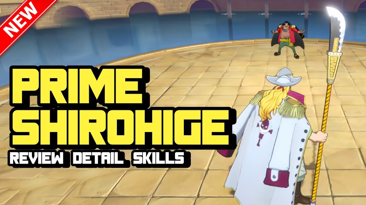 📚 Review Detail Skills Prime Shirohige & Code Redeem • One Piece ...