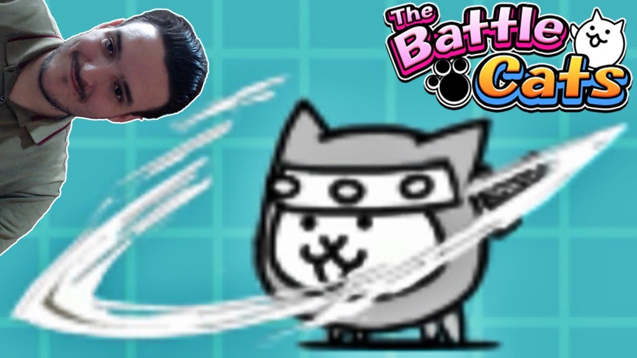 THE BATTLE CATS #64 - O NINJA CAT E O URSO CONTINUA FORTE ;-; - YouTube