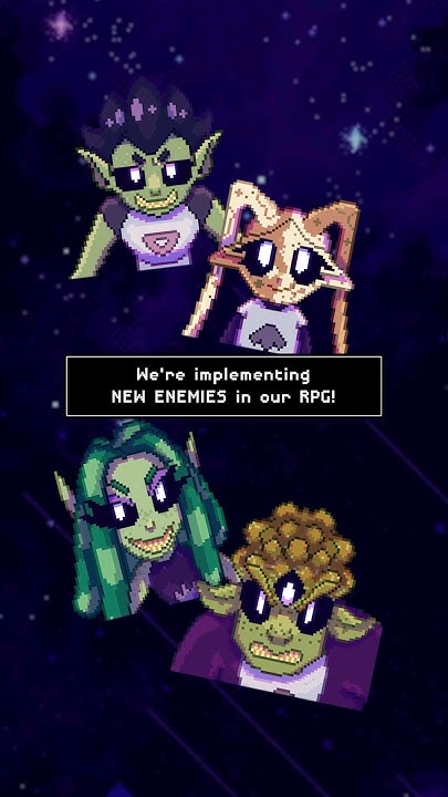 Adding NEW ENEMIES to my FoodvsMold RPG! #indiegamedev #videogame #rpg #indiegame #cutegame # ...