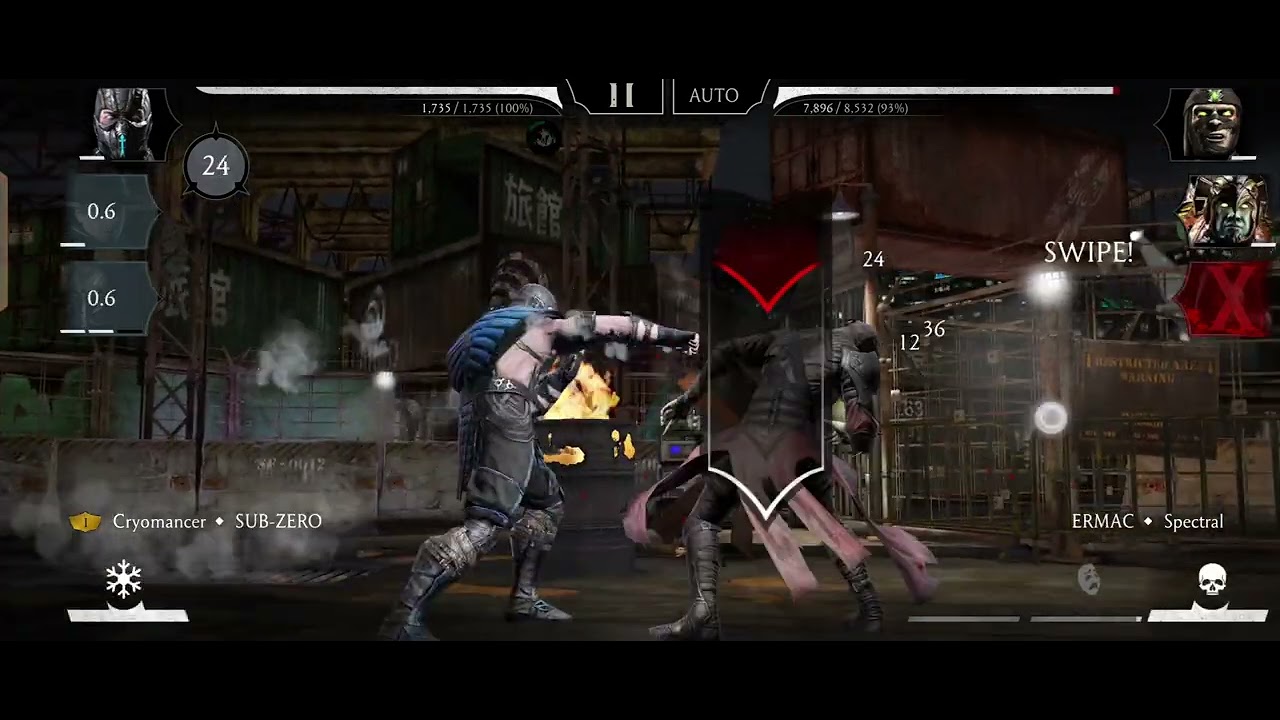 MORTAL KOMBAT MOBILE GAME|Great Kameo of KENSHI - YouTube