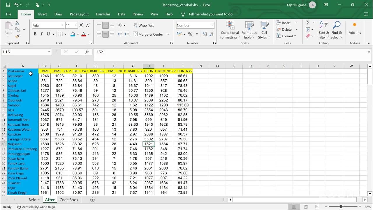[Sesi 3] Tahapan Normalisasi Data Tabular, Konsep Tipe Data & Instalasi Spreadsheet Layers ...