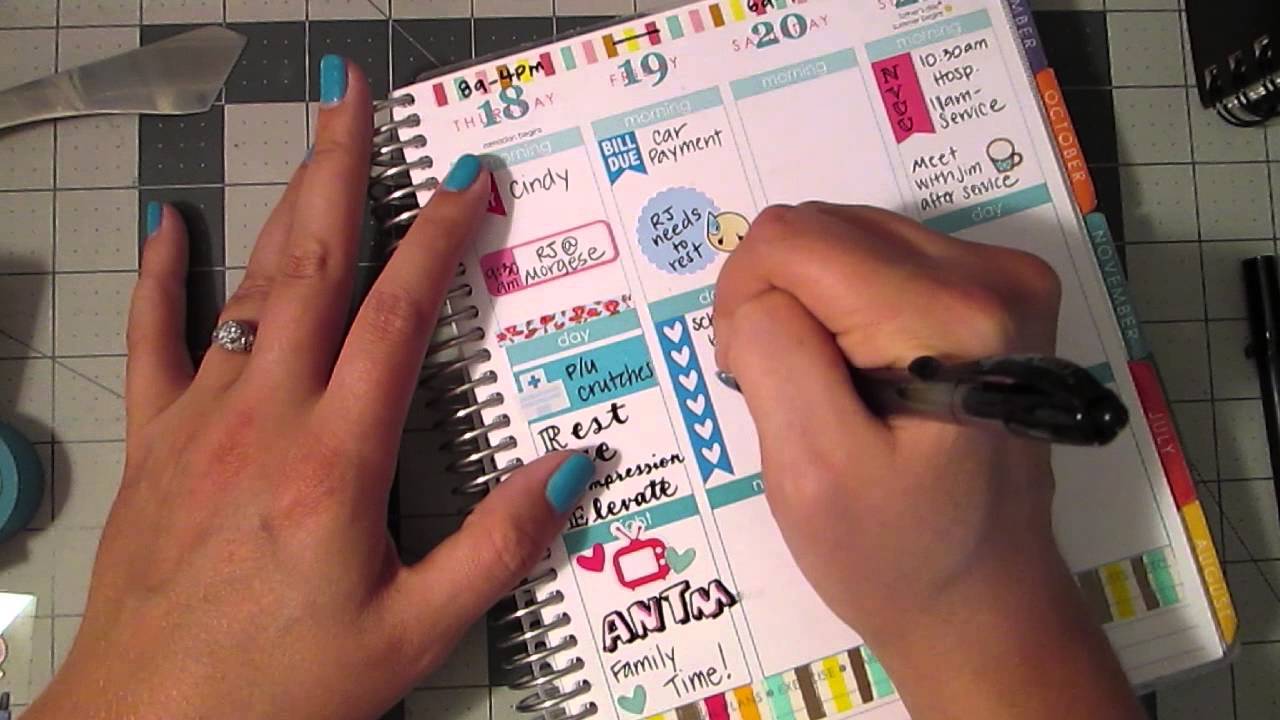 Hot Mess Plan With Me June (Part 3) - YouTube