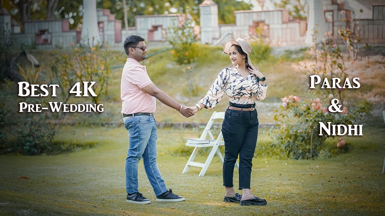 Best 4k Prewedding 2024 || Paras + Nidhi || Imagine Town || The Wedding ...
