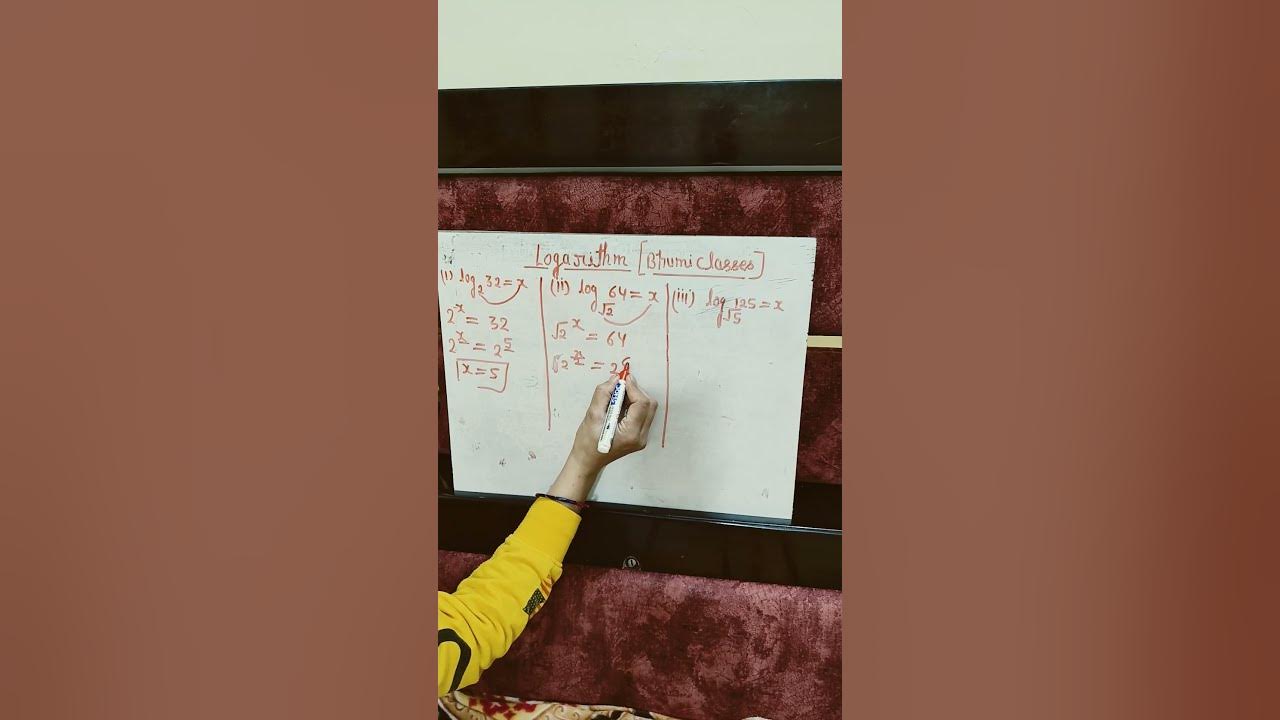 Logarithm Question In Easy Way Youtube