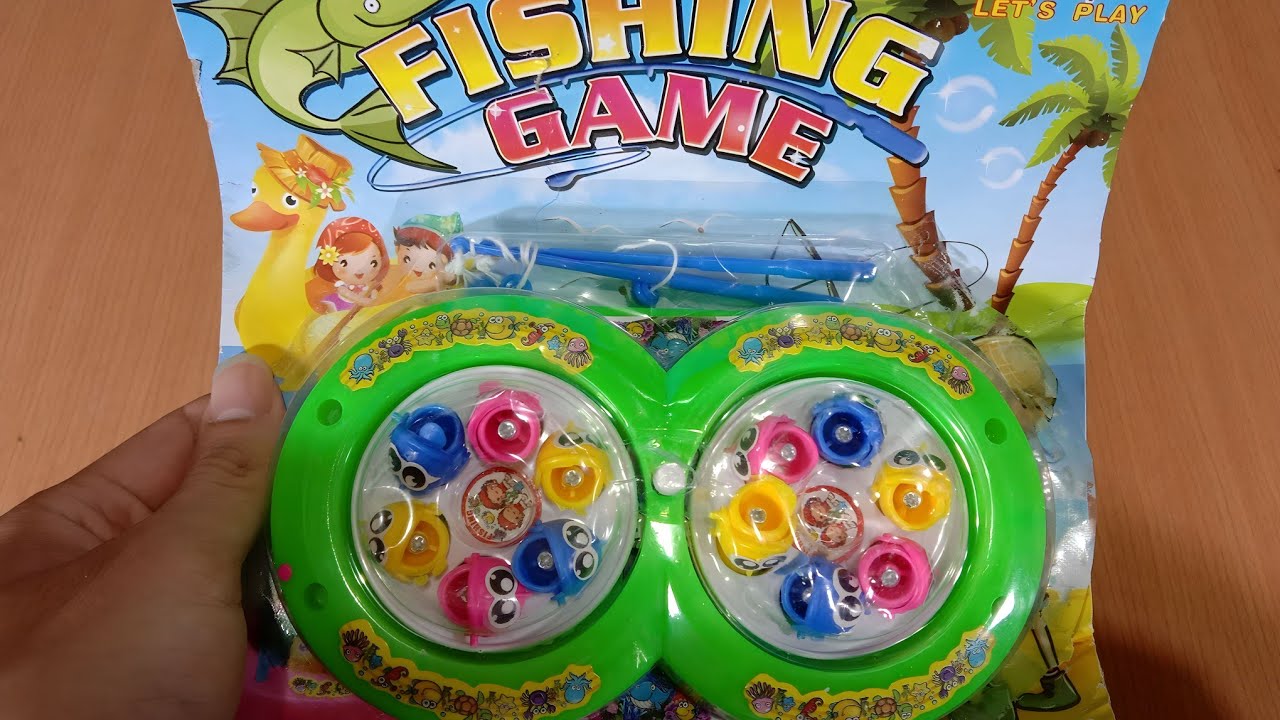 2 Minutes Satisfying of Unboxing Fishing Toy - YouTube