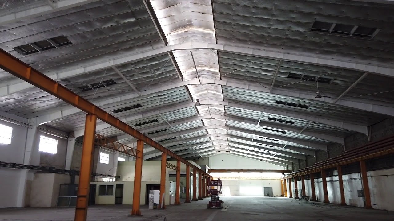 Peza Factory Building Warehouse for rent in the Philippines - YouTube