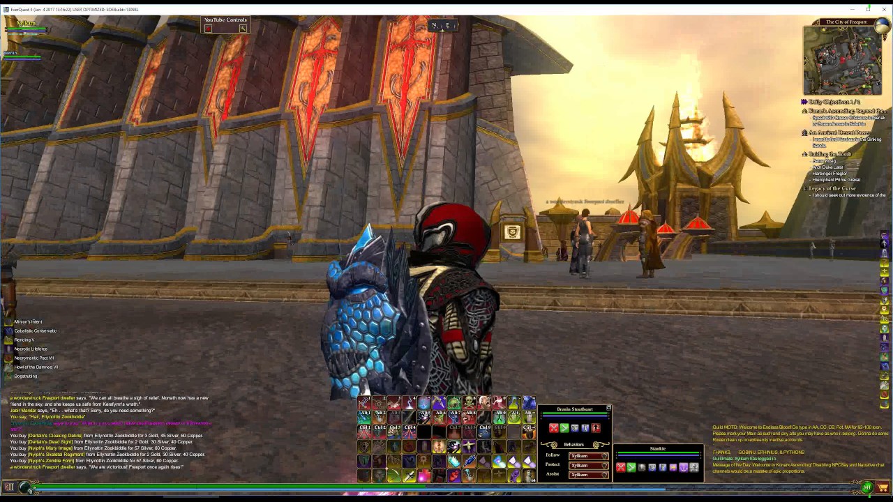 Everquest 2 - 100 Kerra Necromancer - 131 - Necromancer Fun Spells ...