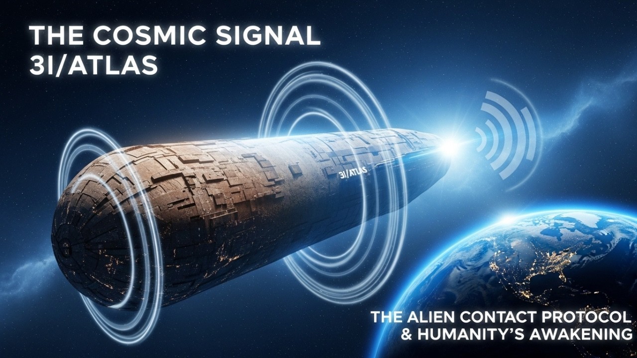 The Cosmic Signal 3I/ATLAS, the Alien Contact Protocol, and Humanity’s ...