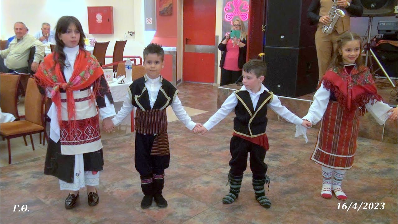 Πόποβα Κέρκα - Μικρό Χορευτικό Τμήμα Π.Σ. Σταυροδρομίου "2023" - YouTube