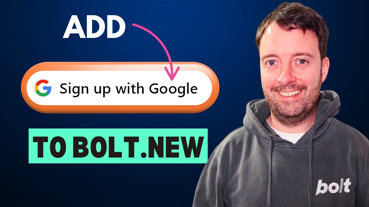 How To Add Google Login To Your Bolt App Fast! - YouTube
