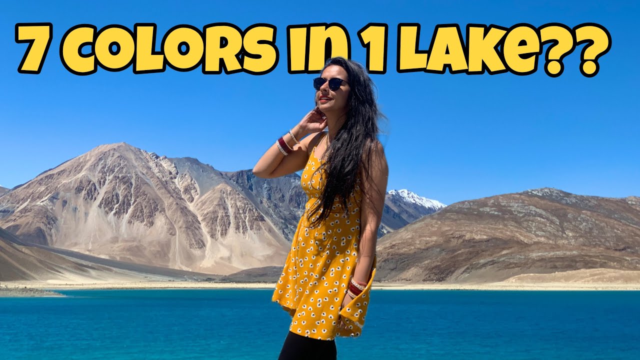 Pangong Lake with Seven Colours I Ladakh 2021 trip I Nubra to Pangong ...