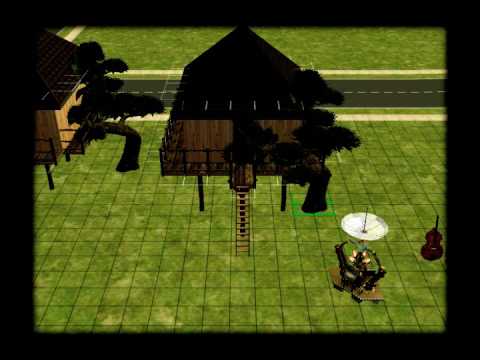 How To Build A Tree House 101 (Sims 2) - YouTube