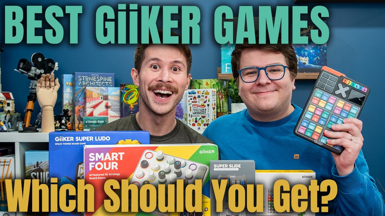 Ranking ALL of Our GiiKER Games | Board Game Classics Reimagined - YouTube