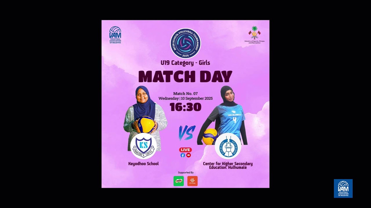 INTER SCHOOL VOLLEBYALL TOURNAMENT 2025 | U19 GIRLS | KEYODHOO SCHOOL ...