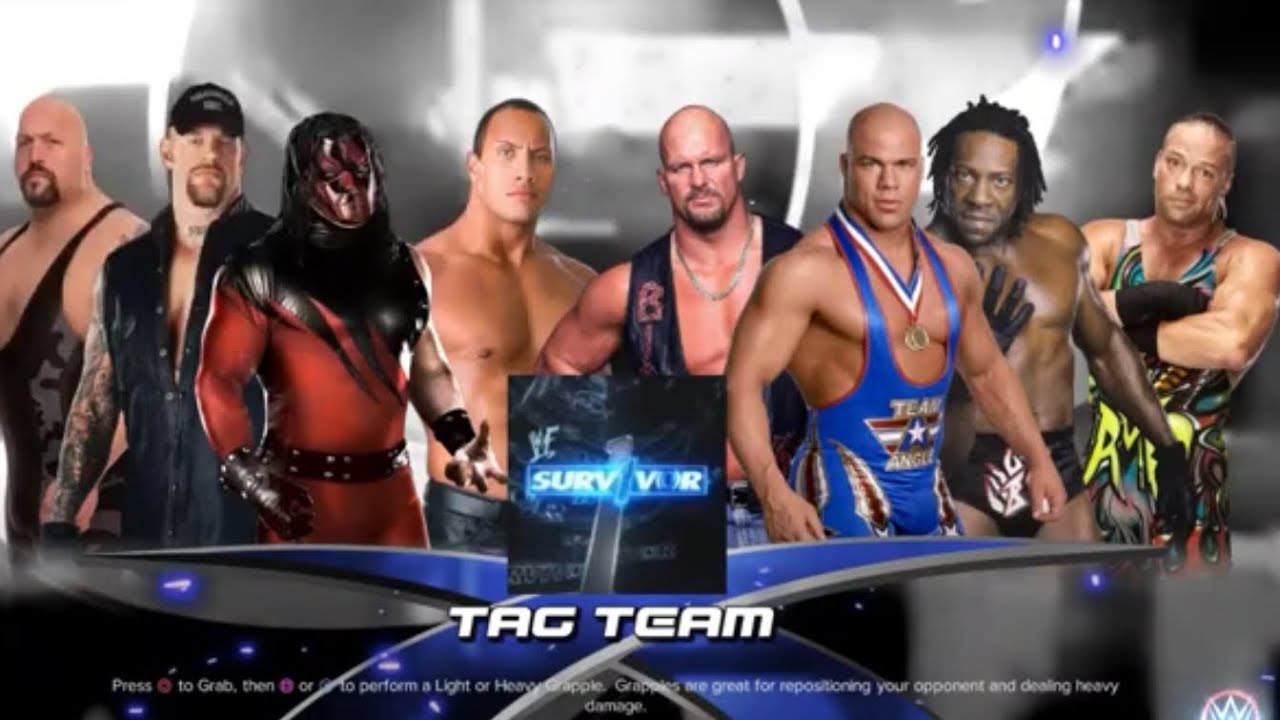 WWF Survivor Series 2001 (Match 7) Team WWF vs Team Alliance "Version 2 ...