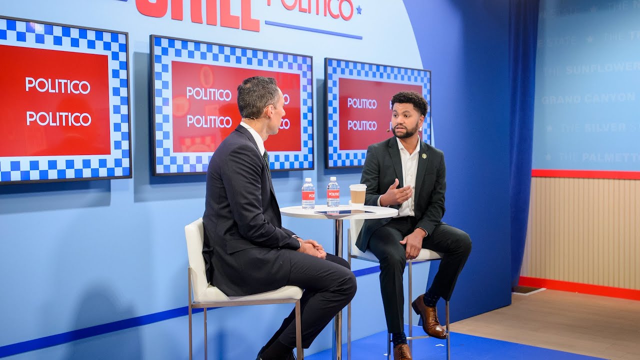 Full interview with Rep. Maxwell Frost at DNC | Politico - YouTube