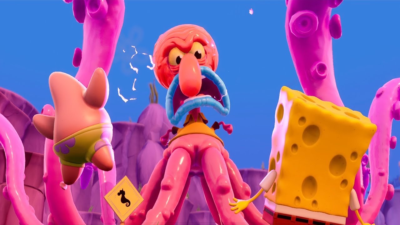 Final Boss & Ending - SpongeBob: The Cosmic Shake - YouTube
