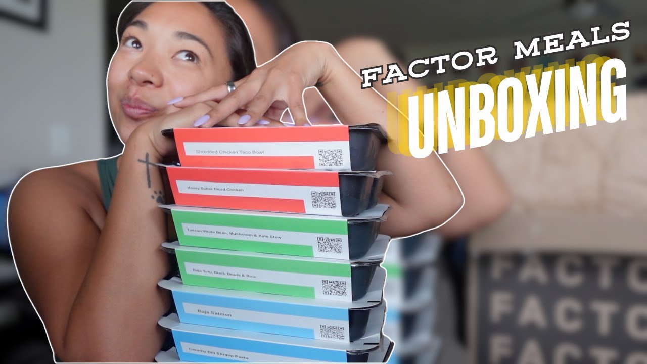 Unbox and Try Factor Meals with me! - YouTube