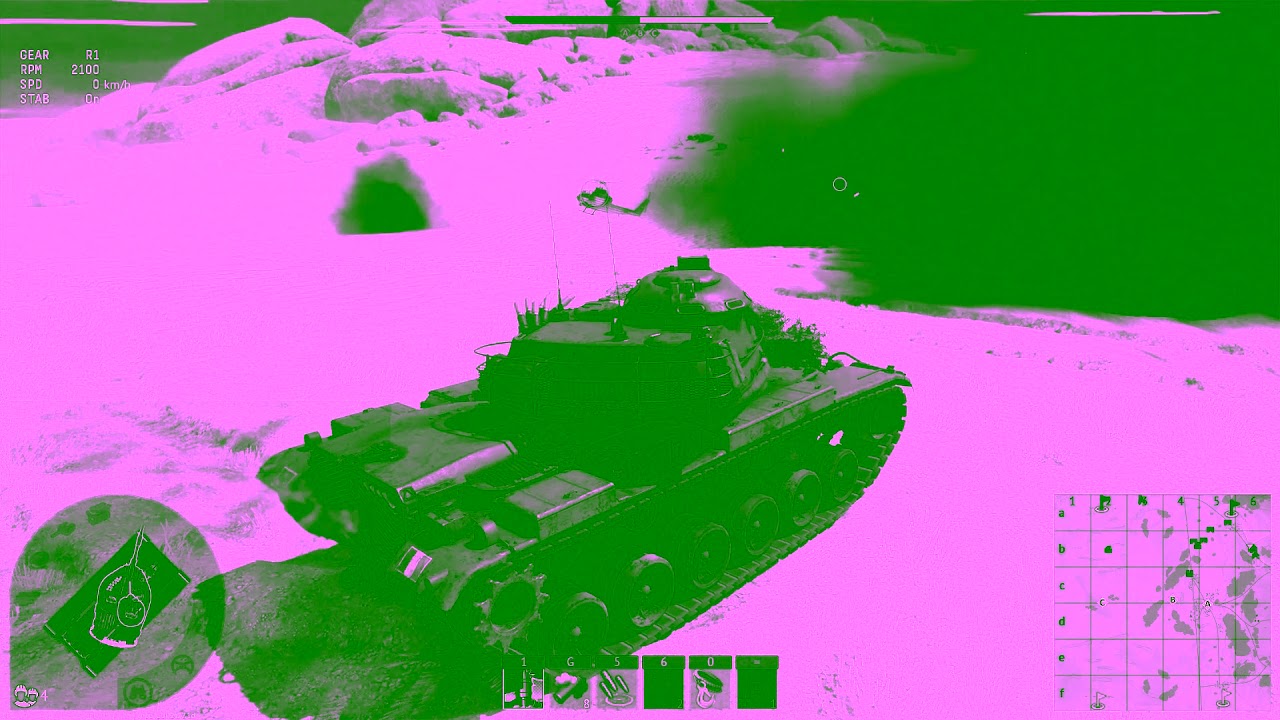 Can anybody tell me why the 105mm HEATFS shell can't damage the ...