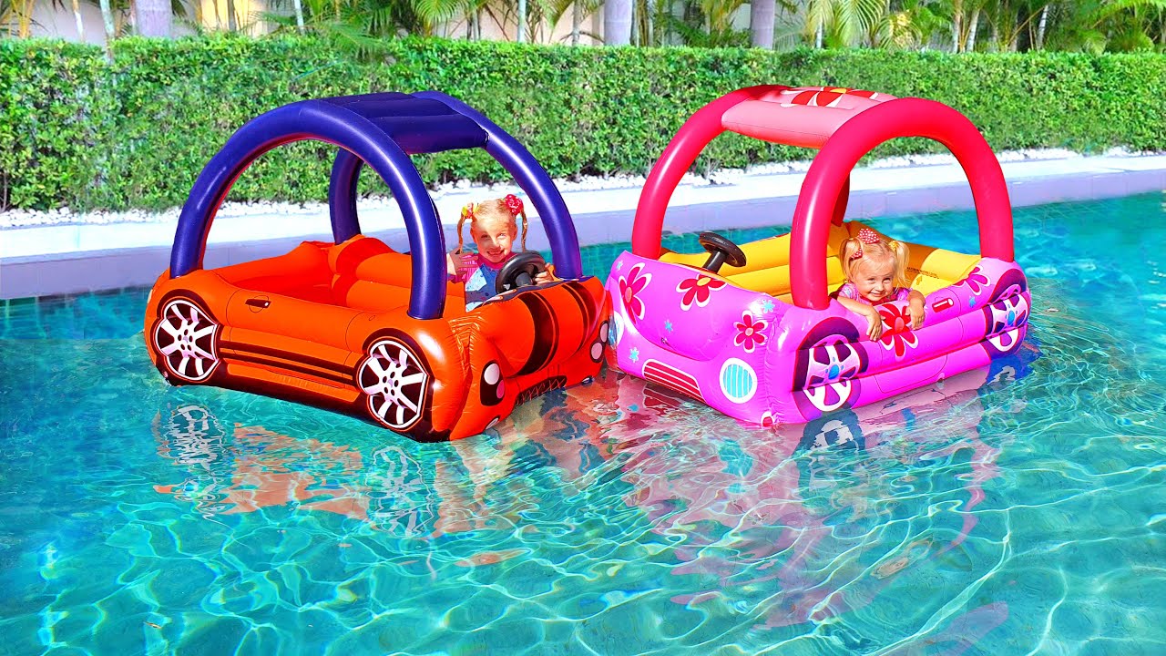 Alisa and Eva pack suitcases for Summer Activities and Summer Trip ...