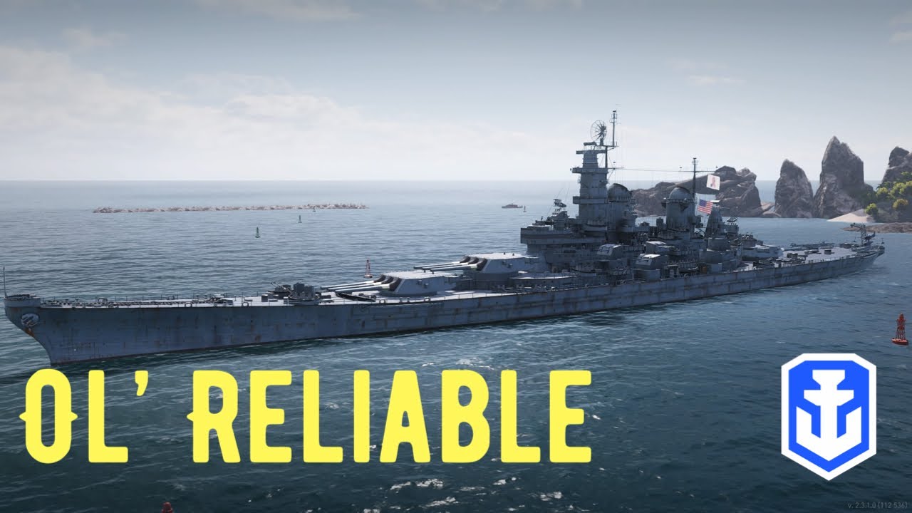 Old Reliable Iowa | World of Warships: Legends - YouTube