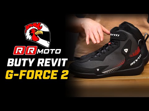 REVIT G-FORCE 2 - krótkie buty motocyklowe o nowoczesnym i sportowym wyglądzie