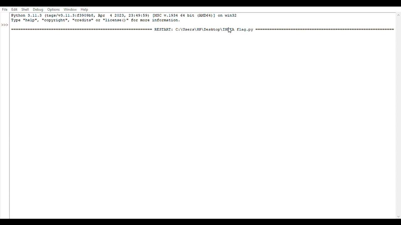 Tricolor Design using Python Programming - YouTube
