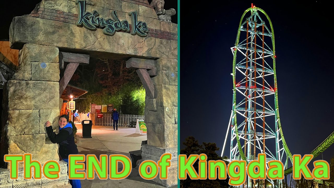 Kingda Ka's FINAL Day of Operation | Six Flags Great Adventure | VLOG ...